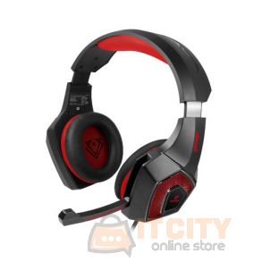 Vertux Denali High Fidelity Surround Sound Gaming Headset - Red | IT City